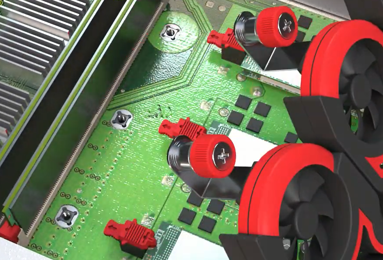 SMT Floating Nut a flexible design to locked Modules and Board